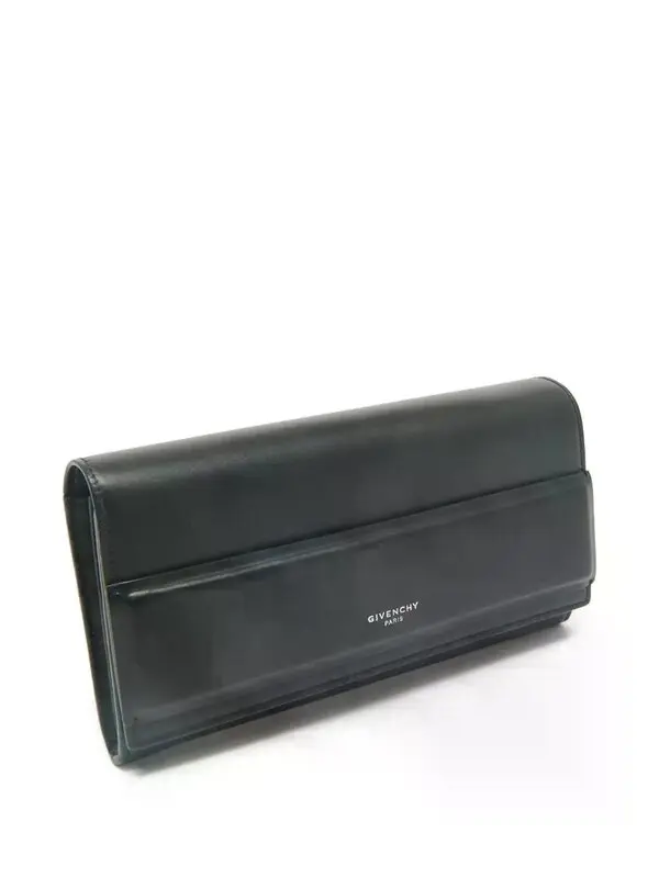 Givenchy 2010s Leather Horizon Wallet