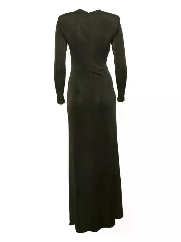 THE NEW ARRIVALS ILKYAZ OZEL Ruched Maxi Dress