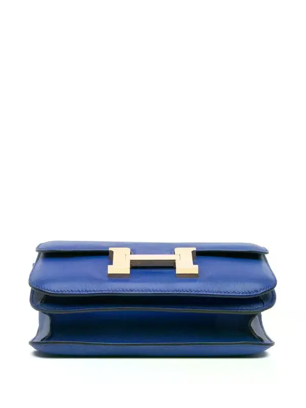 Hermès 2017 Mini Constance 18 Crossbody Bag - Blue