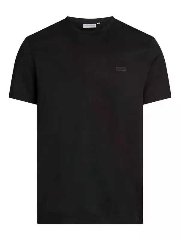 Calvin Klein Logo Plaque T-shirt - Black