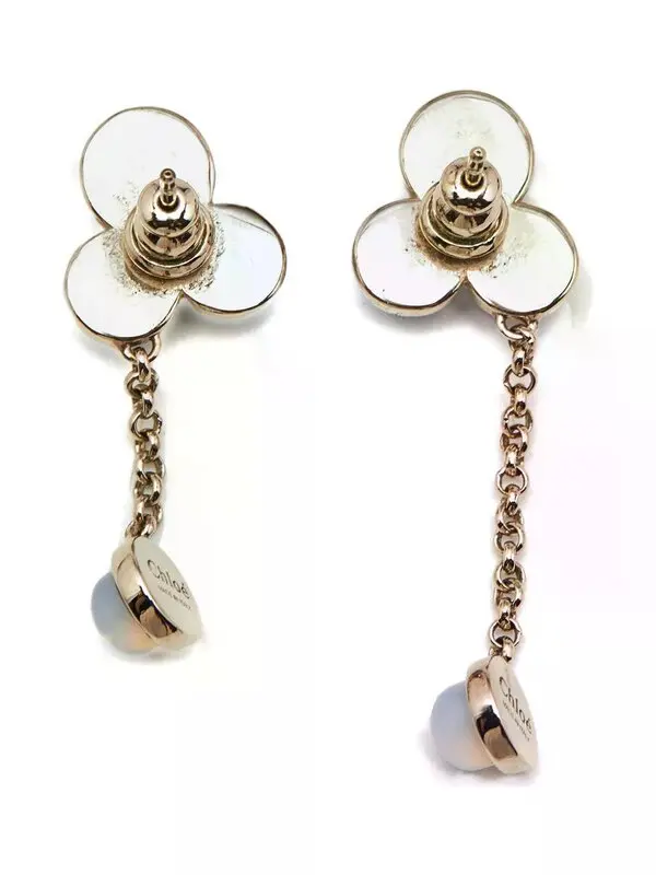 Chloé Flower-drop Earrings