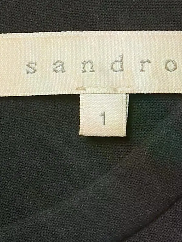 Sandro Bow-detail Mini Dress