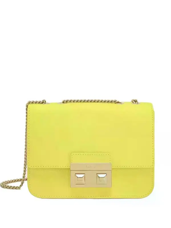 Furla Mini Bella Leather Chain Crossbody Bag