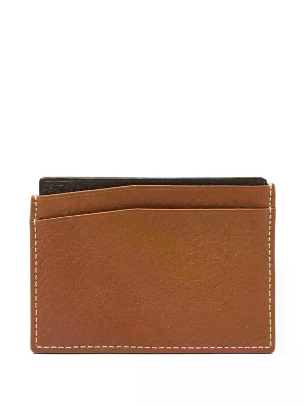 Carolina Herrera Logo-embossed Leather Cardholder