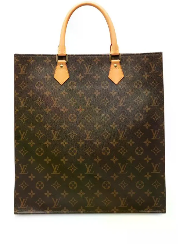 LOUIS VUITTON 2011 Monogram Sac Plat Tote Bag