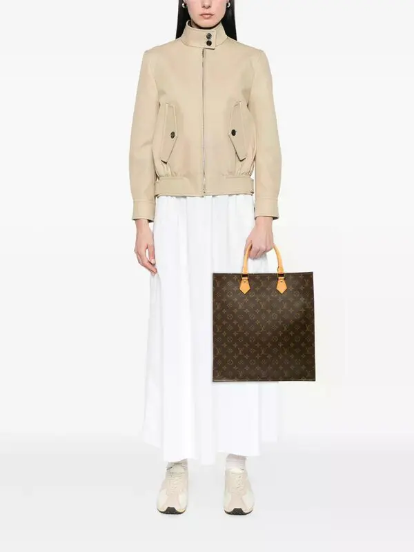 LOUIS VUITTON 2011 Monogram Sac Plat Tote Bag