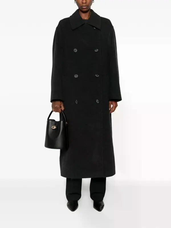 TOTEME Buttoned Shield Coat - Grey