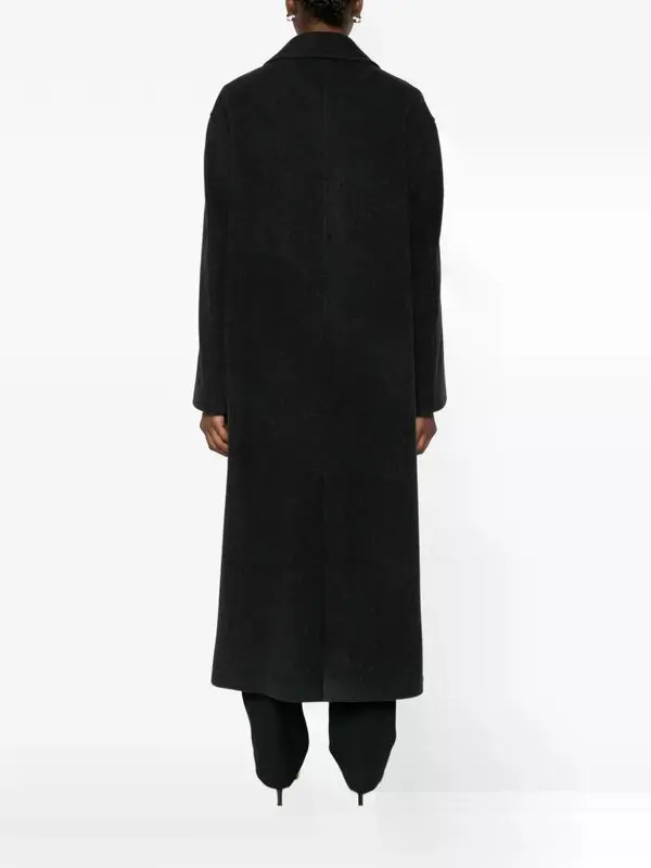 TOTEME Buttoned Shield Coat - Grey