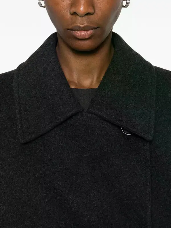 TOTEME Buttoned Shield Coat - Grey