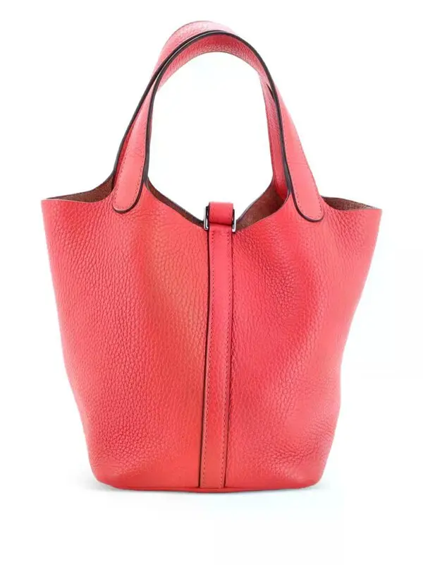 Hermès Picotin Lock Clemence Pm - Red