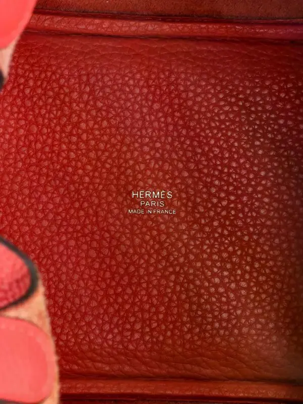 Hermès Picotin Lock Clemence Pm - Red