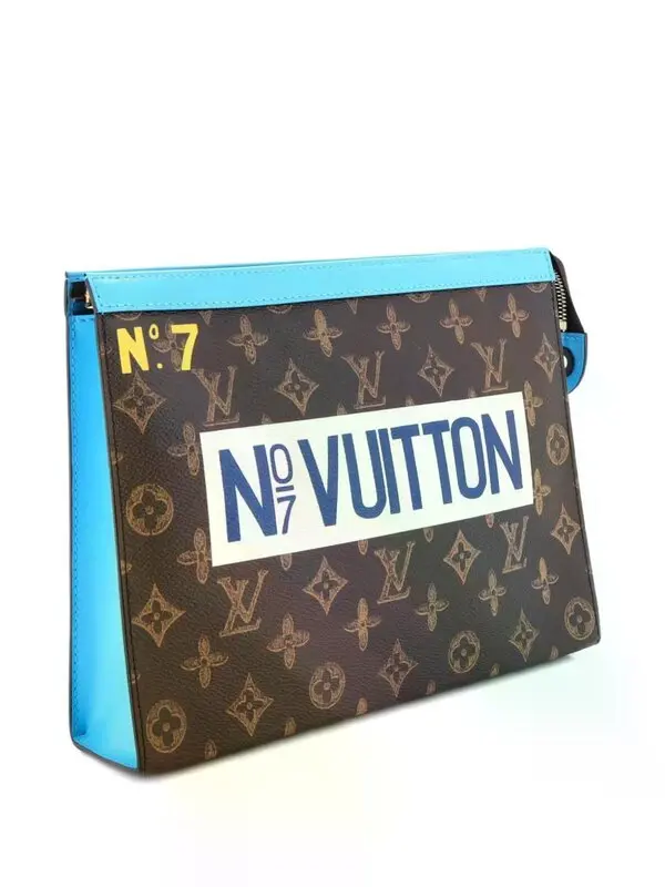 LOUIS VUITTON Pochette Voyage No.7 Trunk L'oeil Mm - Blue