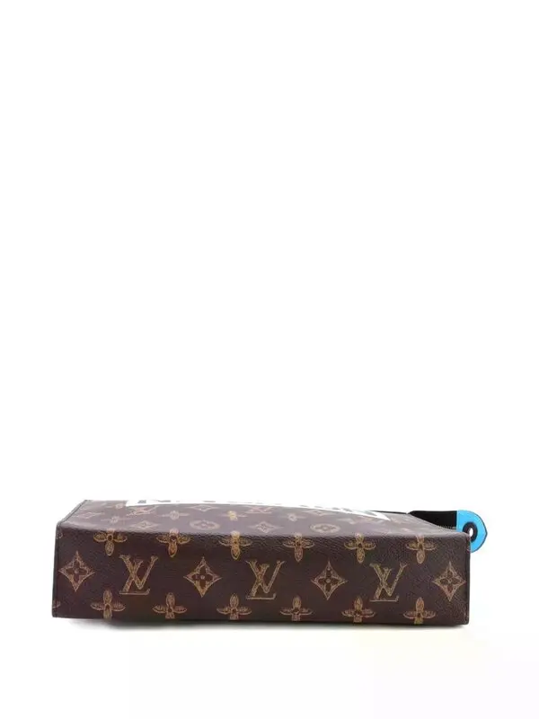 LOUIS VUITTON Pochette Voyage No.7 Trunk L'oeil Mm - Blue