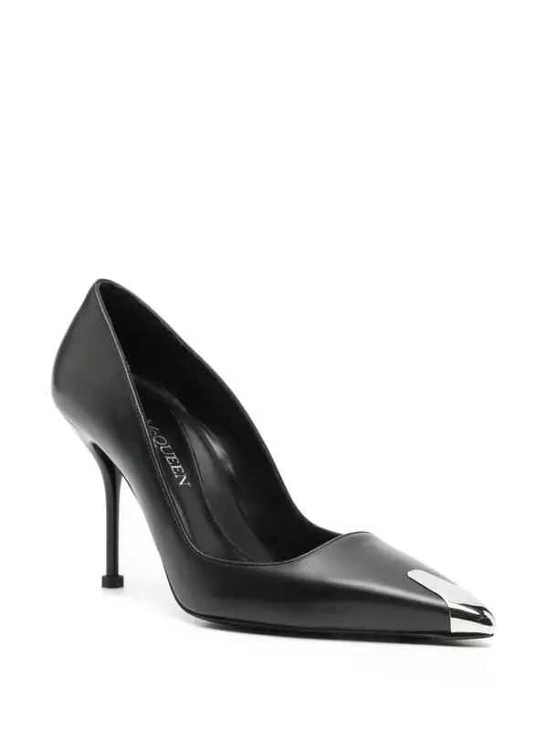 Alexander McQueen 95mm Leather Pumps