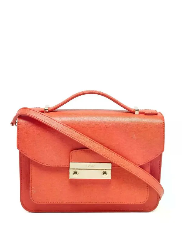 Furla Metropolis Leather Top-handle Crossbody Bag