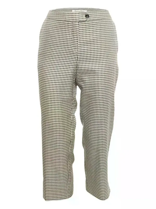 Dior Houndstooth Pattern Pants
