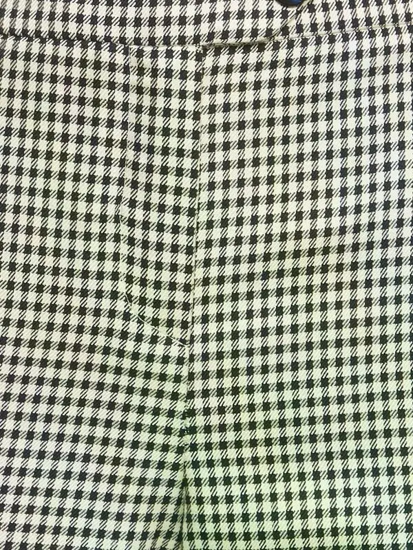 Dior Houndstooth Pattern Pants