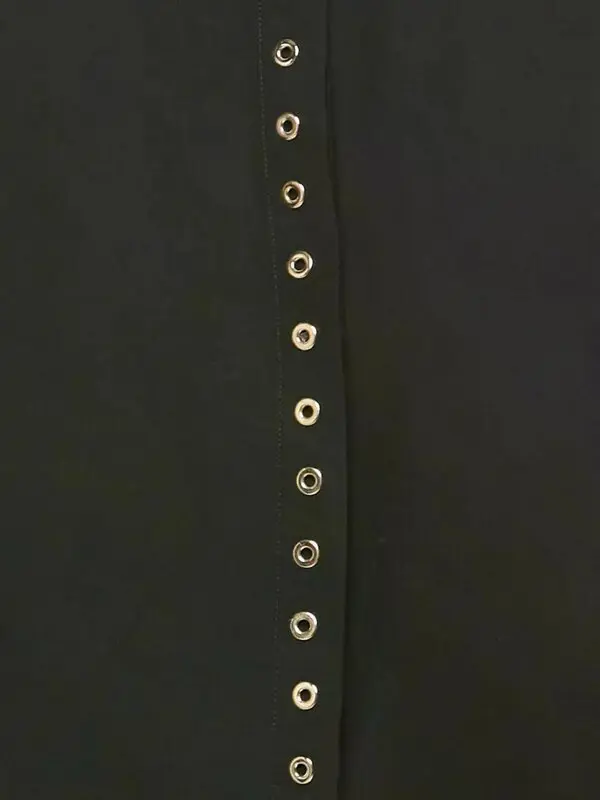 Roberto Cavalli Eyelet-detail Silk Suit