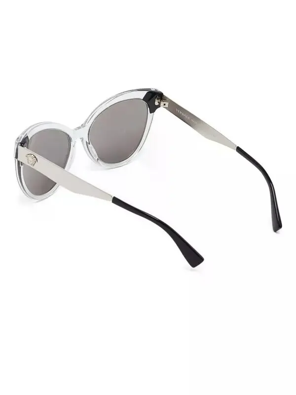 Versace Cat-eye Sunglasses With Medusa Accents
