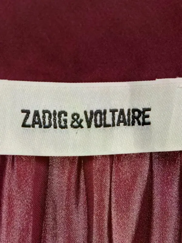 Zadig&Voltaire Ruffled Satin Dress