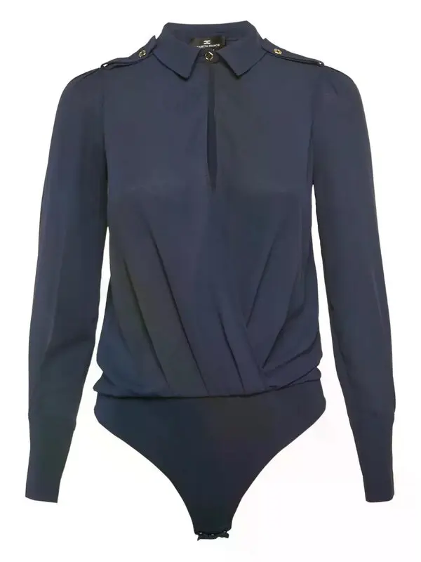 Elisabetta Franchi Wrap-effect Bodysuit