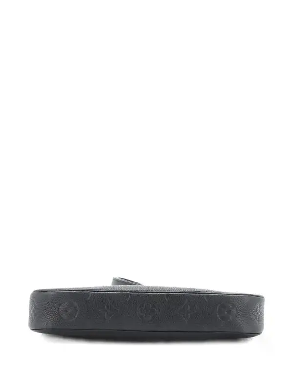 LOUIS VUITTON Multi Pochette Accessoires Monogram Empreinte Giant Crossbody Bag - Black