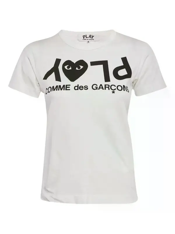 Comme Des Garçons Heart-logo T-shirt