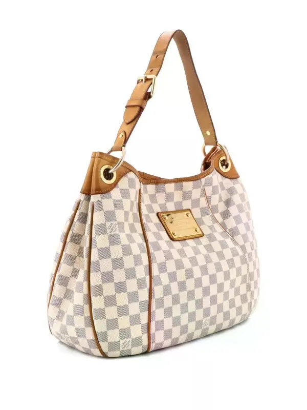 LOUIS VUITTON Galliera Handbag Damier Pm Hobo Bag - White