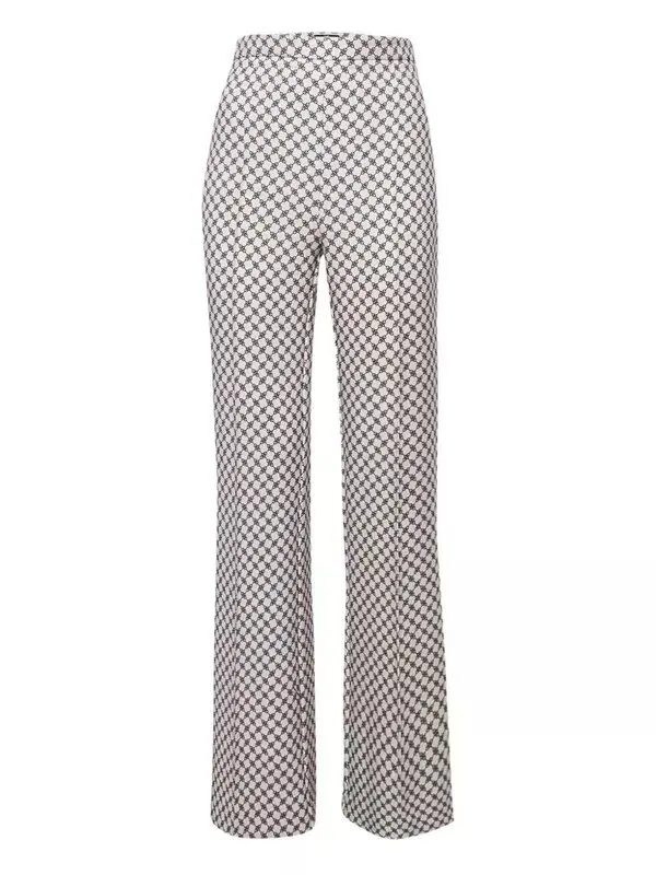 Elisabetta Franchi Logo-print Pocket Trousers
