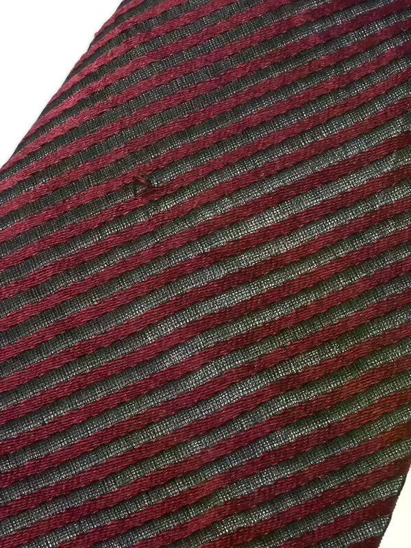BOSS Striped Silk Neck Tie - Red