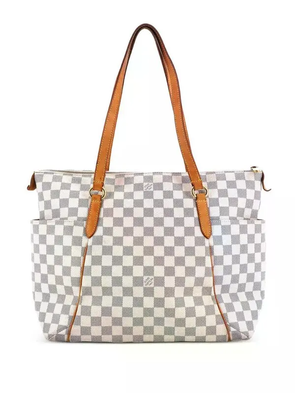 LOUIS VUITTON Totally Handbag Damier Mm Tote - White