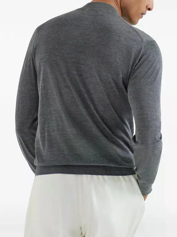 Brunello Cucinelli Crew Neck Sweater - Grey