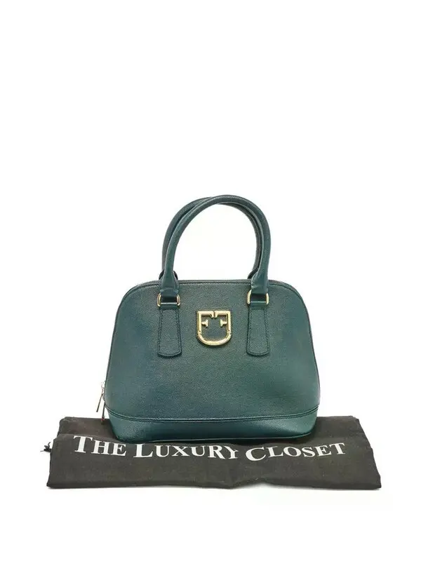 Furla Dome-logo Top-handle Tote Bag