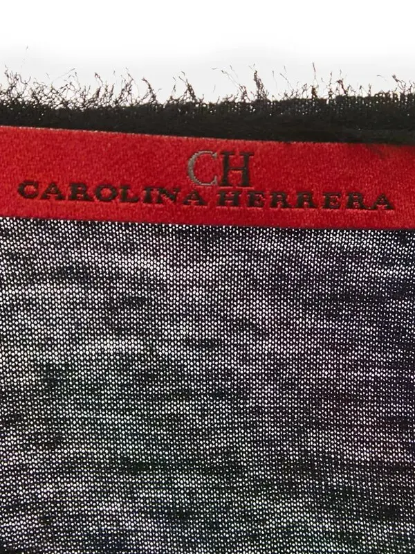 Carolina Herrera Knit And Silk Blend Top