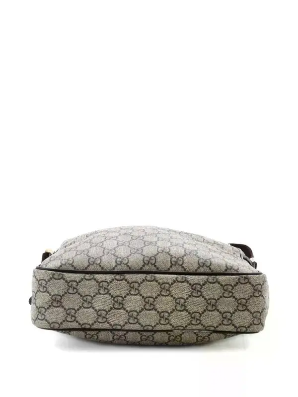 Gucci Gg Coated Canvas Medium Messenger Bag
