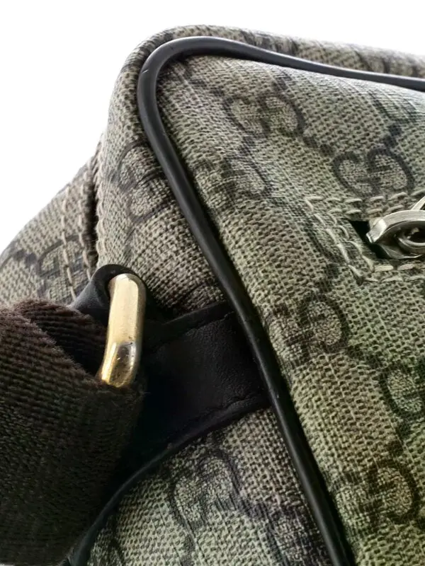 Gucci Gg Coated Canvas Medium Messenger Bag