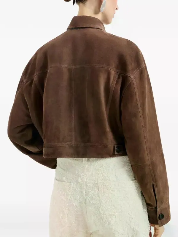 Brunello Cucinelli Jacket With Monili Detailing