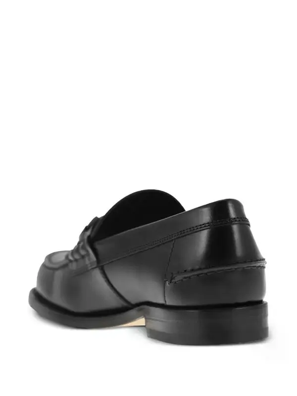 TOD'S T Timeless Leather Loafers