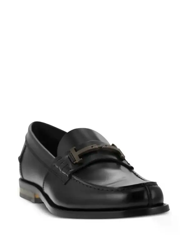 TOD'S T Timeless Leather Loafers