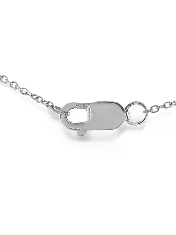 LB EXCLUSIVE 18k White Gold Diamond Heart Bracelet