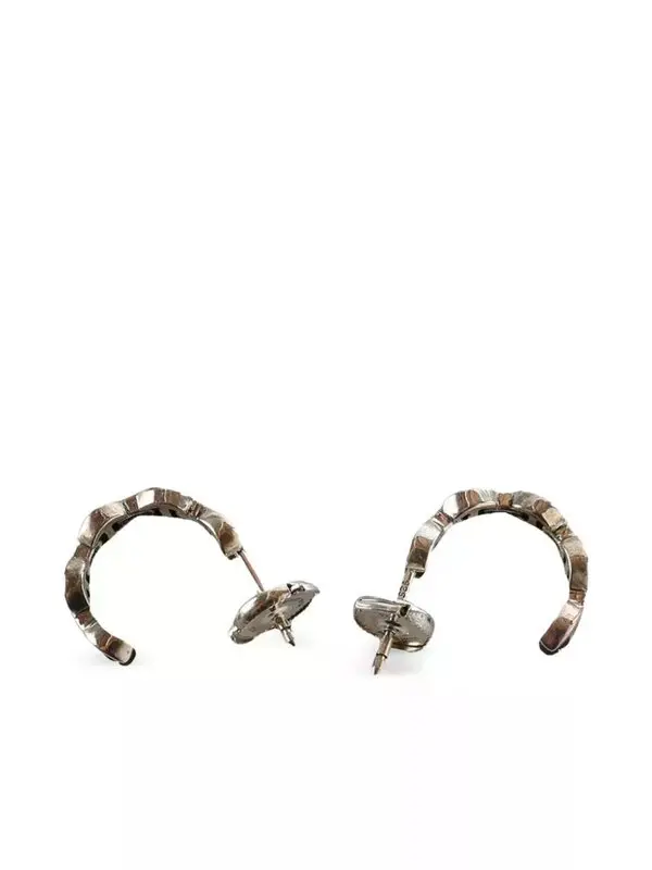 Hoorsenbuhs Hoop Earrings - Silver