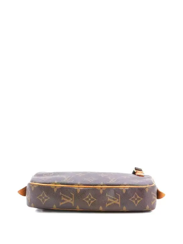 LOUIS VUITTON Pochette Marly Bandouliere Monogram Crossbody Bag - Brown