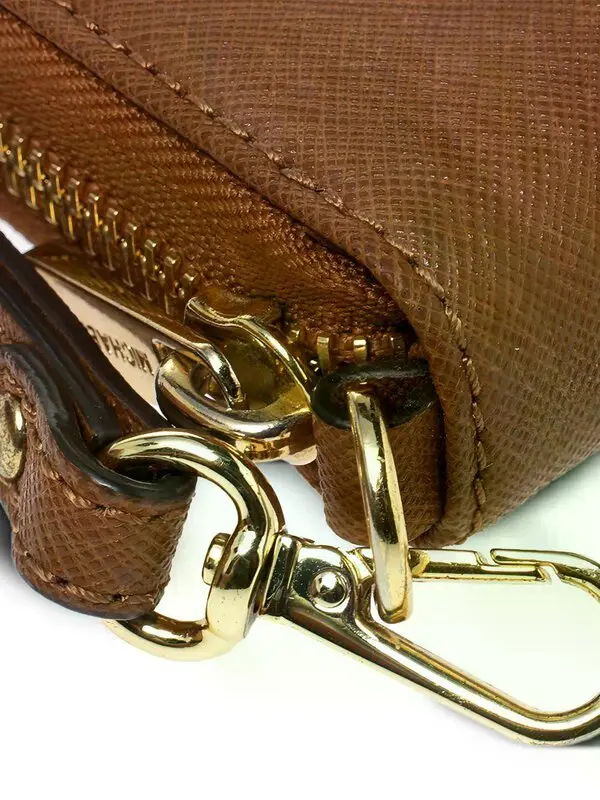 Michael Kors Logo-plaque Zip-around Wallet