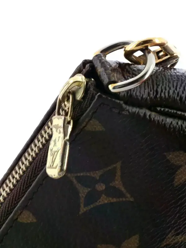 LOUIS VUITTON Monogram Canvas Pochette Accessoires Mini Clutch