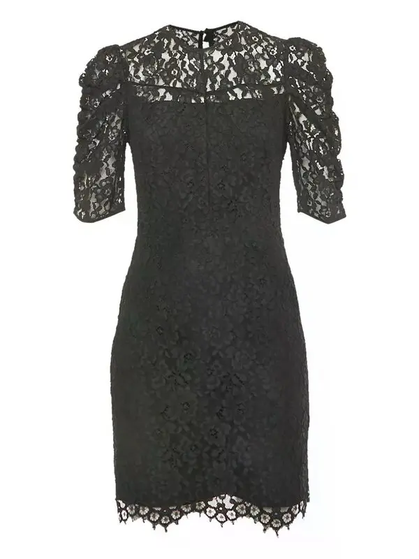 Sandro Floral-lace Mini Dress