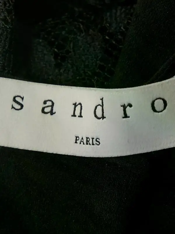 Sandro Floral-lace Mini Dress