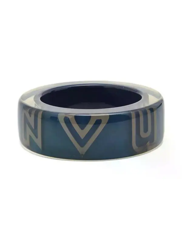 LOUIS VUITTON 2000s Resin Logo Bangle