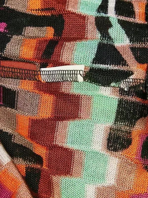 Missoni Zigzag-pattern Knit Top