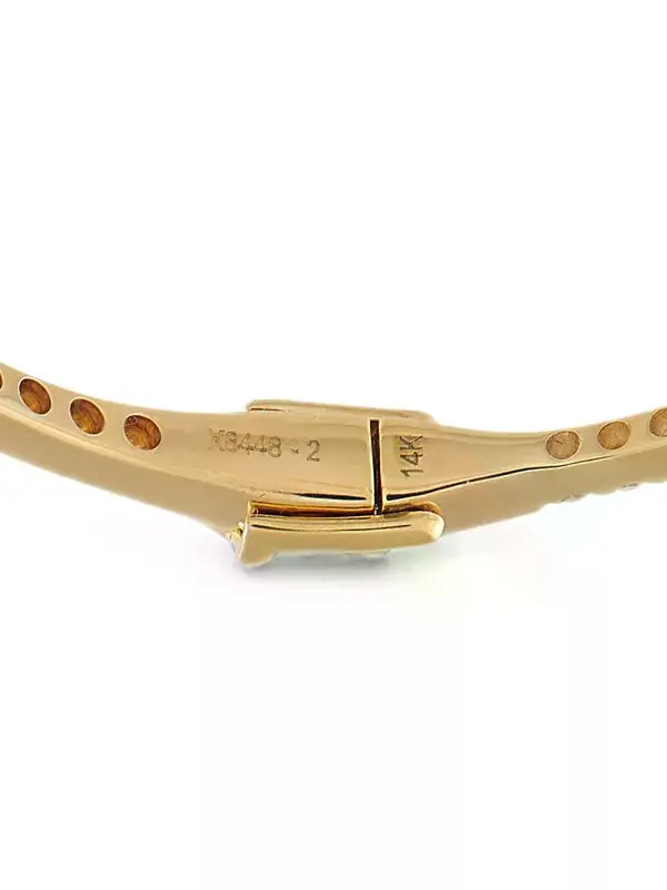 LB EXCLUSIVE 14k Yellow 1.12ctw Diamond Tennis Bracelet