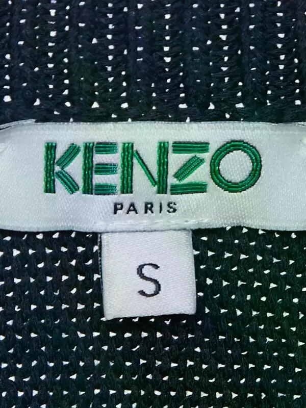 Kenzo Logo-intarsia Mini Dress